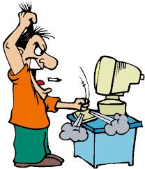 man fighting computer – Southern Christian Writers